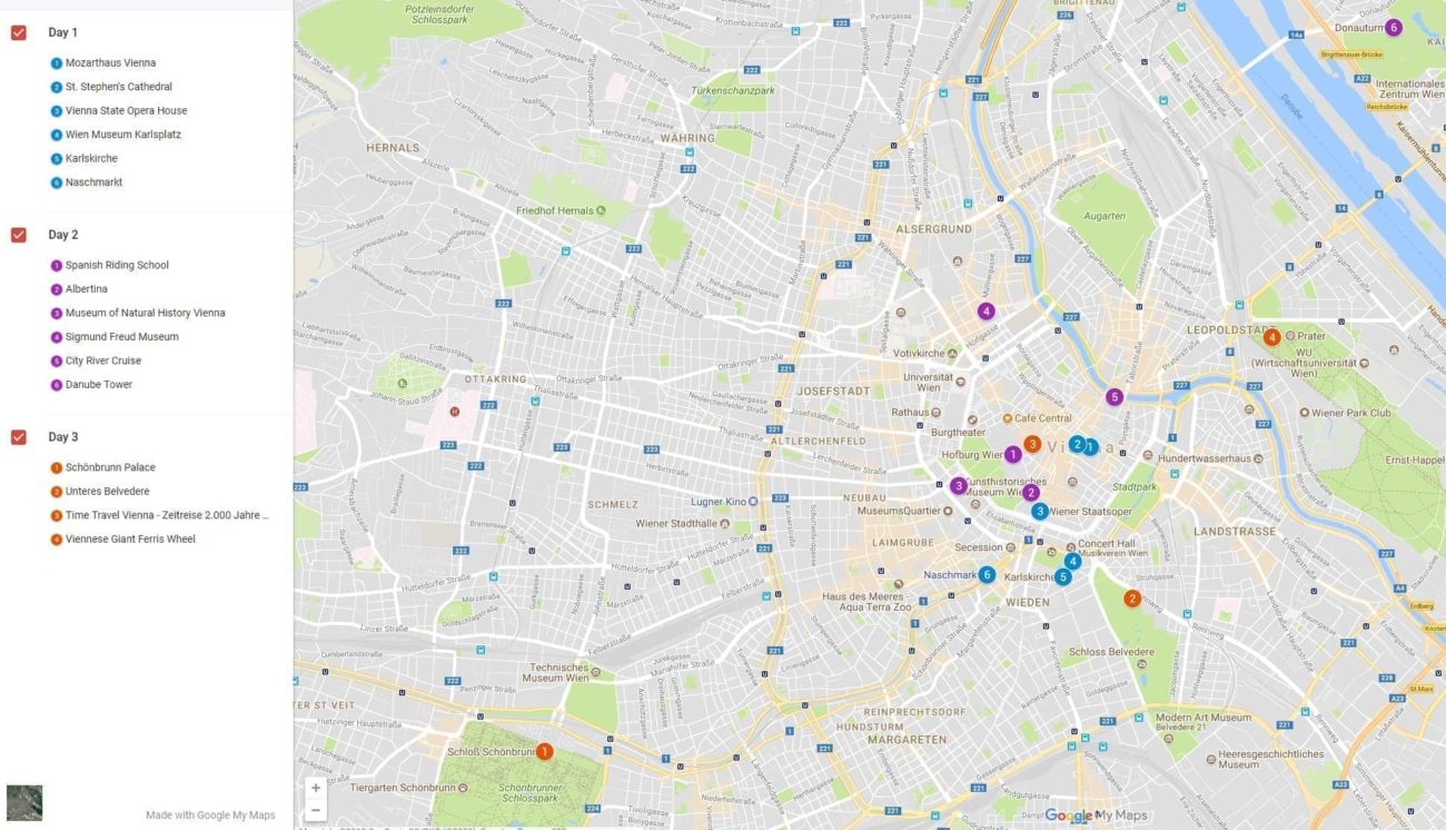 3 Days in Vienna - The Perfect Vienna Itinerary + Map and Tips!