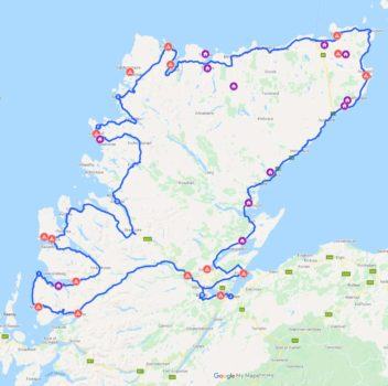 7 Day North Coast 500 Camping Itinerary - Finding the Universe
