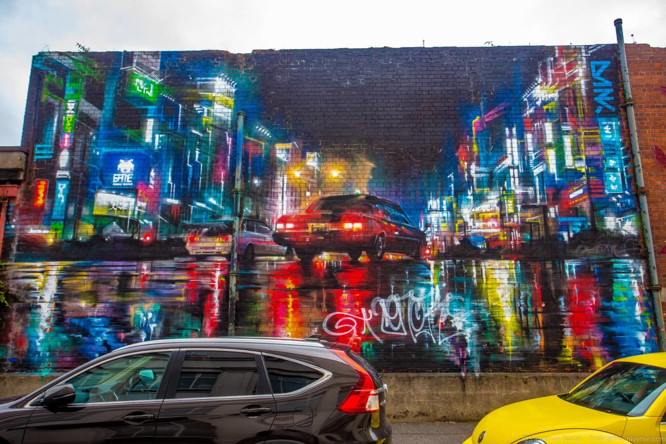 A Tour of The Street Art of Belfast - Finding the Universe