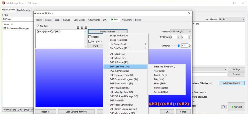 How to Add a Date Stamp to Your Photos - Finding the Universe