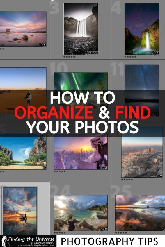How to Organize and Find Your Digital Photos - Finding the Universe